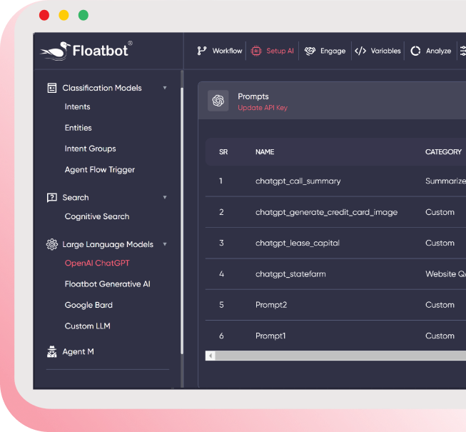 SimplifAI Conversational Automation | Floatbot