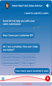 Automate Claims FNOL Process with Chatbot and Voicebot