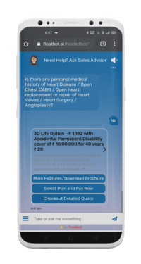 Build AI-Powered Chatbot & Voicebot for Insurance - Floatbot