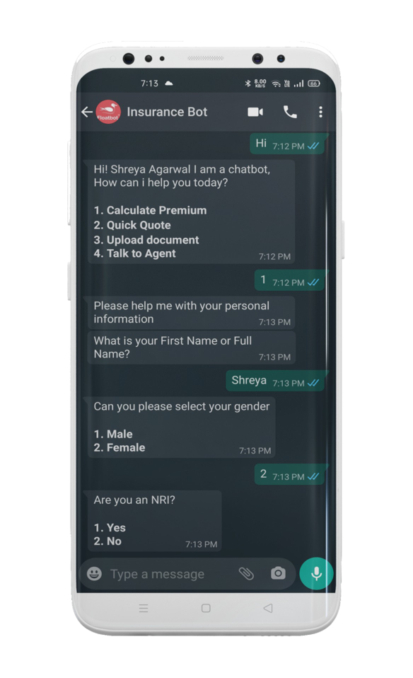 Build AI-Powered Chatbot & Voicebot for Insurance - Floatbot
